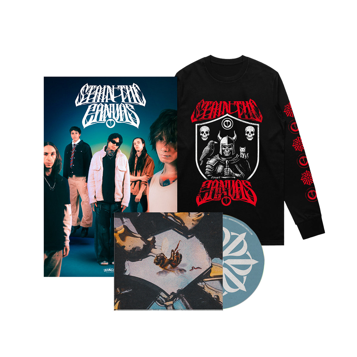 Stain The Canvas - Honey Rot CD + Longsleeve + Poster Bundle – InVogue ...